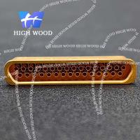 China J30J Series Glass Sintered Gas Sealed Rectangular Connector 31 Pin 1.27mm Pitch for sale
