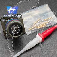China MIL-DTL-38999 Series III D38999/20WB98SN Square Flange Receptacle Connector 98 Contacts for sale