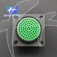 China MIL-DTL-38999 Series III D38999/20WD35PN Square Flange Receptacle 35 Contacts for sale