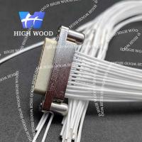 China J30JB Series Glass Sintered Gas Sealed Rectangular Connector 25 Pin 1.27mm Pitch for sale