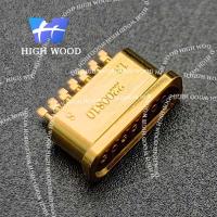 China J30J Series Glass Sintered Gas Sealed Rectangular Connector 13 Pin 1.27mm Pitch for sale