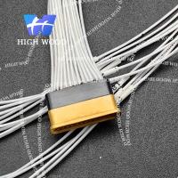 China J30J Series Glass Sintered Gas Sealed Rectangular Connector 25 Pin 1.27mm Pitch for sale