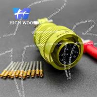 China ZH23-10/18P-6-B Environmental Resistance Bayonet Electrical Connector with 10 Contacts and 18 Positions for sale