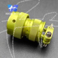 China ZH23-10/18P-6-B Environmental Resistance Bayonet Electrical Connector with 10 Contacts and 18 Positions for sale