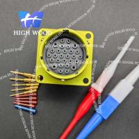 China ZH23-28/27B-1-B Environmental Resistance Bayonet Electrical Connector with 5-Key Positioning for AC/DC Circuits for sale