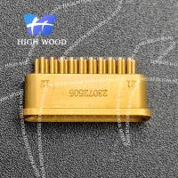 China J30J Series Glass Sintered Gas Sealed Rectangular Connector 21-Pin 3A 600V MIL-DT-83513 for sale