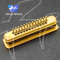 China J30J Series Glass Sintered Gas Sealed Rectangular Connector 25 Core 1.27mm Pitch for sale