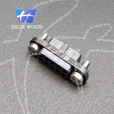 China HW-CMM Micro-D Connector HW-222C10M11 800V AC DC 3A for Aerospace Defense for sale