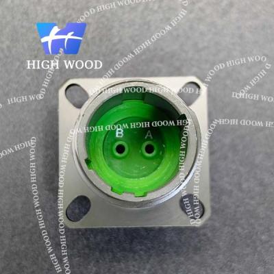 China MIL-DTL-38999 Series III D38999/20WB2PA Circular Connector Square Flange Receptacle 5A 7.5A for sale