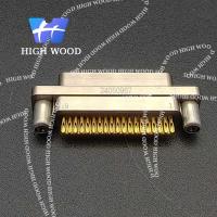 China J30J Series Micro-D Connector 37-Pin High Density 1.27mm Pitch Metal Shell for sale