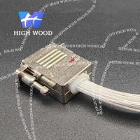 China J30J Series Micro-D Connector 21 Pin 1.27mm Pitch High Density Rectangular for sale