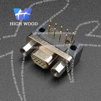 China J30J Series Micro-D Connector 1.27mm Pitch 9-144 Cores High Density Rectangular for sale