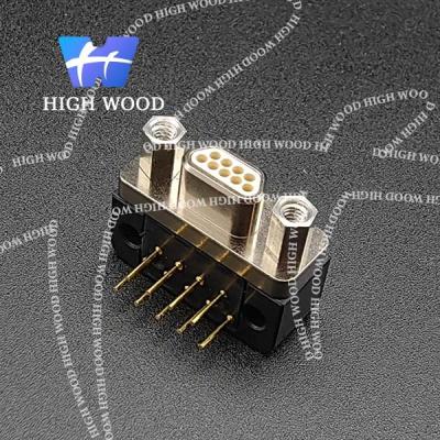 China J30J Series Micro-D Connector 1.27mm Pitch 9-144 Cores High Density Rectangular for sale