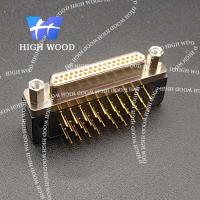 China J30J Series Micro-D Connector 1.27mm Pitch 37 Pin High Density Rectangular for sale