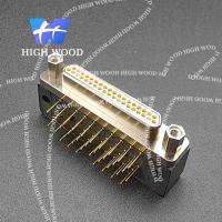China J30J Series Micro-D Connector 1.27mm Pitch 37 Pin High Density Rectangular for sale