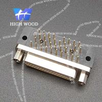 China J30J Series Micro-D Connector 1.27mm Pitch 37 Pin High Density Rectangular for sale