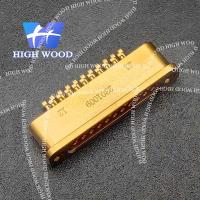 China J30J Series Glass Sintered Gas Sealed Rectangular Connector 21 Pin 1.27mm Pitch for sale