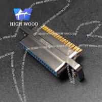 China J30J Series Micro-D Rectangular Connector 37-Pin High Density 1.27mm Pitch for sale