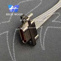 China J30J Series Micro-D Rectangular Connector 15 Pin 1.27mm Pitch High Density for sale