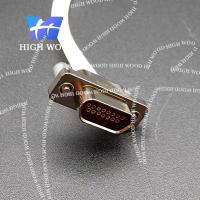 China J30J Series Micro-D Rectangular Connector 15 Pin 1.27mm Pitch High Density for sale
