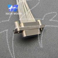 China J30J Series Micro-D Rectangular Connector 25-Pin 1.27mm Pitch High Density for sale