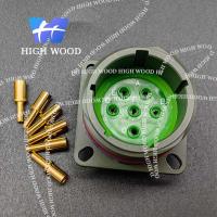 China MIL-DTL-38999 Series III D38999/20WE6PN Circular Connector 3-Thread Quick Coupling for sale