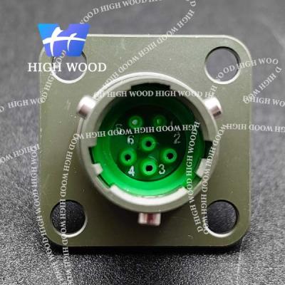 China MIL-DTL-38999 Series II Connector MS27508E8B35P 8 Shell Size 35 Contact Layout for sale