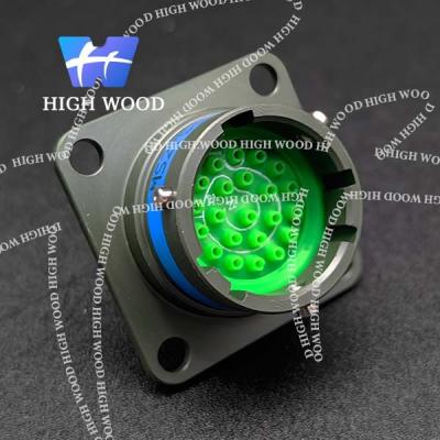 China MIL-DTL-38999 Series II MS27508E12B35P Connector 12 Shell Size 35 Pin Layout for sale