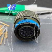 China MIL-DTL-38999 Series II MS27484T10B35S Connector 22D-12 Contact Sizes for sale