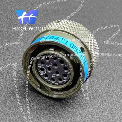 China MIL-DTL-38999 Series II MS27484T10B35S Connector 22D-12 Contact Sizes for sale