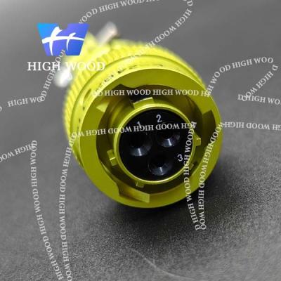 China ZH23-3/14P-6-B Environmental Resistance Bayonet Electrical Connector with 5-Key Positioning for AC/DC Circuits for sale