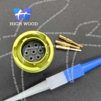 China ZH23-7/18B-6-a-B Environmental Resistance Bayonet Electrical Connector with 5-Key Positioning for sale