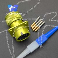 China ZH23-7/18P-1-B Environmental Resistance Bayonet Electrical Connector with 5-Key Positioning System for sale