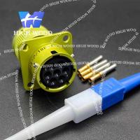 China ZH23-7/18P-1-B Environmental Resistance Bayonet Electrical Connector with 5-Key Positioning System for sale