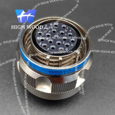 China MIL-DTL-38999 Series III D38999/26FD18SA Circular Connector 5-Key Quick Lock for sale