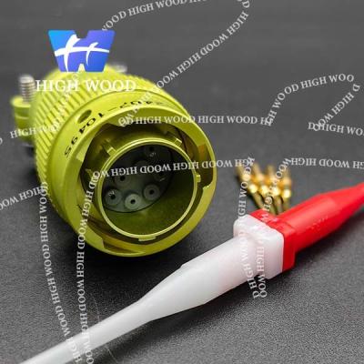 China ZH23-10/18B-6-b-B Environmental Resistance Bayonet Electrical Connector with 10 Contacts for sale