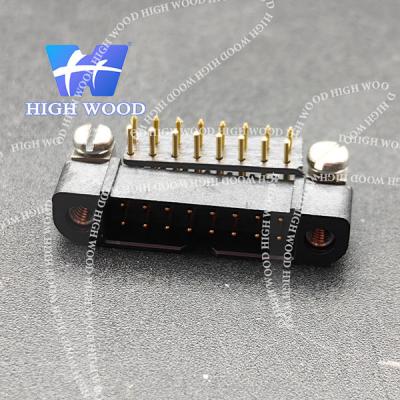 China HW-M80 2mm Pitch Rectangle Connector 1200V AC DC 3A Aerospace Grade for sale