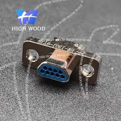 China J30J Series Micro-D Rectangular Connector 9-Pin Twist Pin 1.27mm Pitch GJB2446A for sale