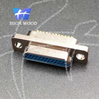 China J30J Series Micro-D Rectangular Connector 25 Pin 1.27mm Pitch High Density for sale