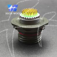China MIL-DTL-38999 Series III D38999/24WE35SCB Circular Connector 5 Key 3 Thread Quick Lock for sale