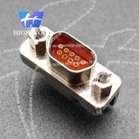 China J30J Series Micro-D Rectangular Connector 9-Pin Male Solder Cup for sale