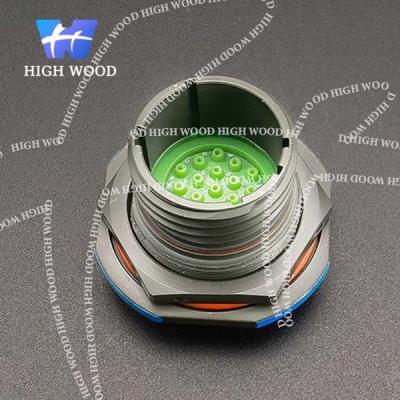 China MIL-DTL-38999 Series III Connector D3899924WD19PA 24 Shell Size 19 Pin Insert for sale