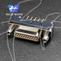 China J30J Series Micro-D Rectangular Connector 21 Pin 1.27mm Pitch Male Plug for sale