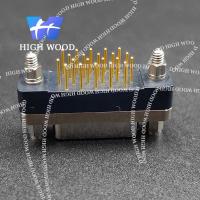 China J30J Series Micro-D Rectangular Connector 21 Pin 1.27mm Pitch Male Plug for sale