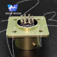 China OHS Series Ultra-Small Electrical Connector - Aluminum Alloy Shell No.14 with 10 Silver Contacts for Industrial Applications for sale
