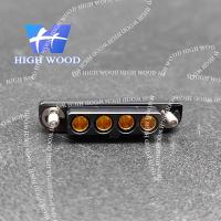 China HW-M80 2mm Pitch Rectangle Connector 3A 500 Cycles for Aerospace Avionics Defense for sale