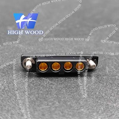 China HW-M80 2mm Pitch Rectangle Connector 3A 500 Cycles for Aerospace Avionics Defense for sale