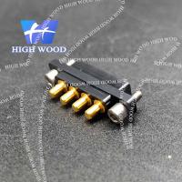 China HW-M80 2mm Pitch Rectangle Connector 3A 500 Cycles for Aerospace Avionics Defense for sale