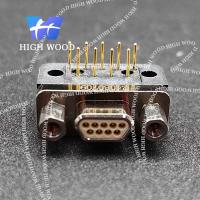 China J30J Series Micro-D Rectangular Connector 1.27mm Pitch 9-144 Cores GJB2446A for sale