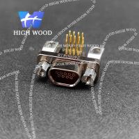 China J30J Series Micro-D Connector 9 Pin Twist Pin Male Plug GJB2446A MIL-C-83513 for sale